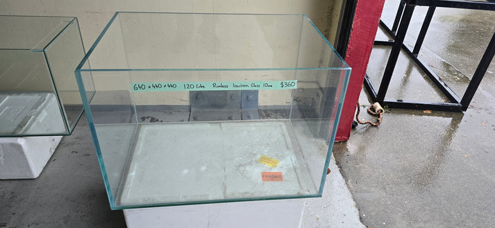 Rimless Low Iron Glass 120L – Rodney's Tropicals